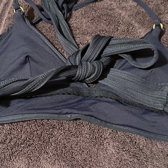 Robin Piccone | Swim | Robin Piccone Swim Suit Top Navy Blue | Poshmark